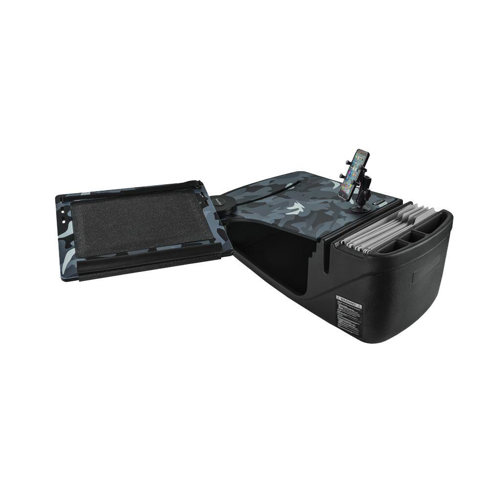 AutoExec Reach Desk Front Seat Car Desk in Urban Camouflage with Phone ...