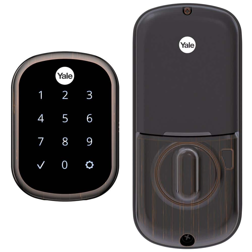 Yale Assure Lock SL Oil-Rubbed Bronze Thumbturn Deadbolt with Slim ...