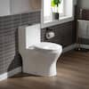 WOODBRIDGE Reo 1-Piece 1.28 GPF High Efficiency Dual Flush Round All-In ...