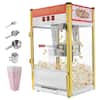 Karl home 850-Watt 8 oz. Red Countertop Popcorn Machine K1G27000530 ...