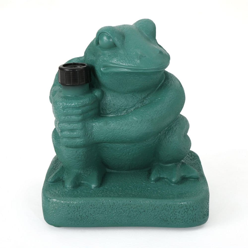 Flynama 62.52 lbs. Frog Patio Umbrella Base in Green JY-60457.00GRN ...