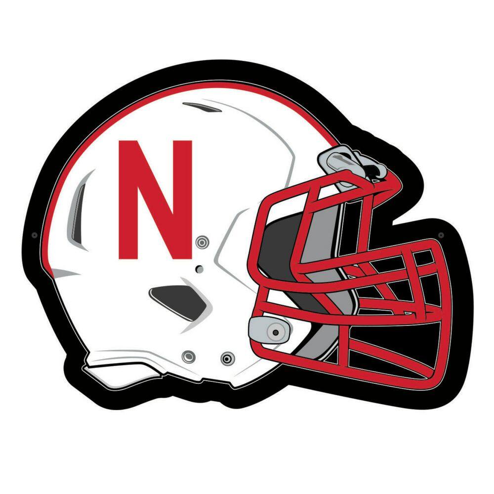Evergreen University of Nebraska Helmet 19 in. x 15 in. Plug-in LED ...