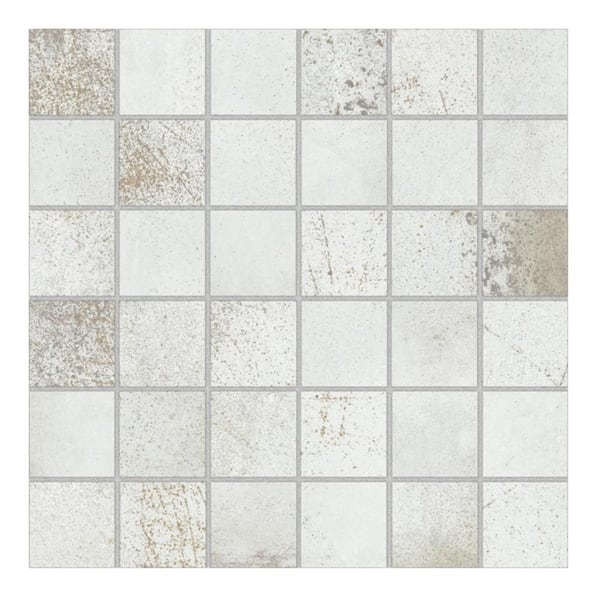 Ivy Hill Tile Angela Harris Fuller White 4 in. x 0.39 in. Matte ...