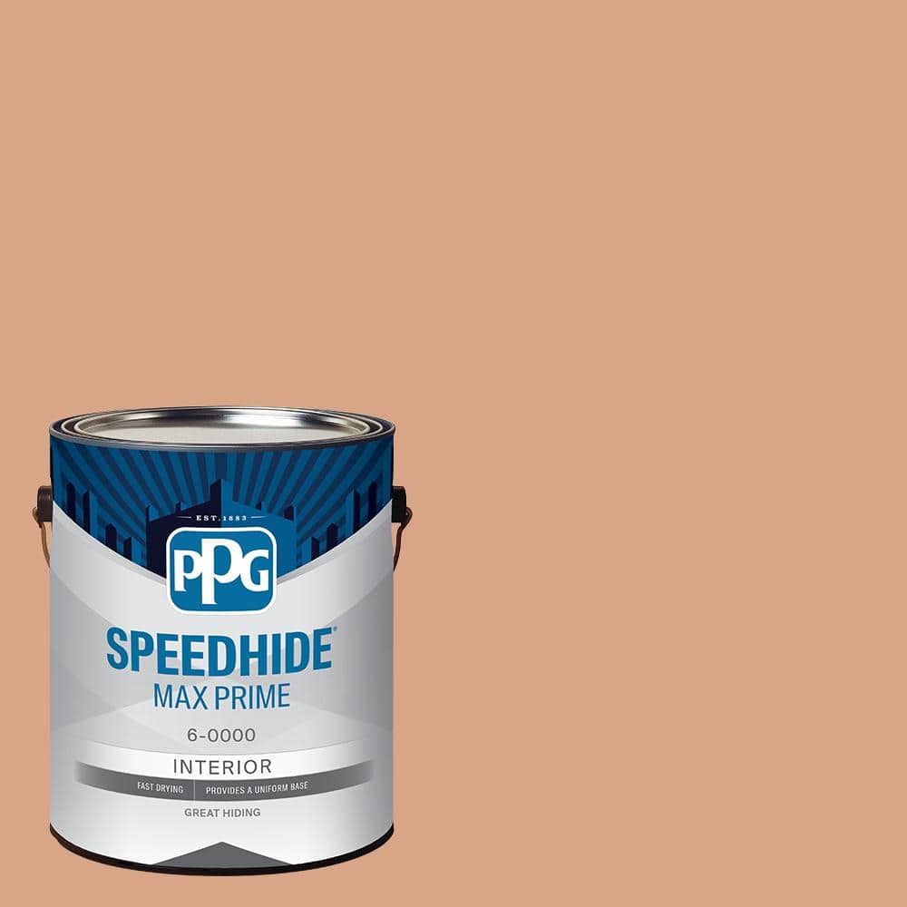 SPEEDHIDE MaxPrime 1 gal. PPG1070-4 Clay Fire Flat Interior Primer ...