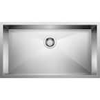 Blanco STELLAR Undermount Stainless Steel 28 in. Single Bowl Kitchen ...