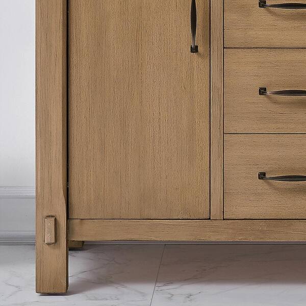 Home Decorators Collection Bellington 42 in. Single Sink Almond Toffee ...