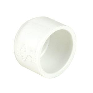 Charlotte Pipe 8 in. PVC Schedule 40 Socket Cap PVC 02116 2400
