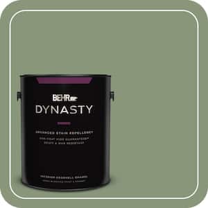 BEHR PREMIUM PLUS 8 oz. #S390-5 Laurel Tree Semi-Gloss Interior ...