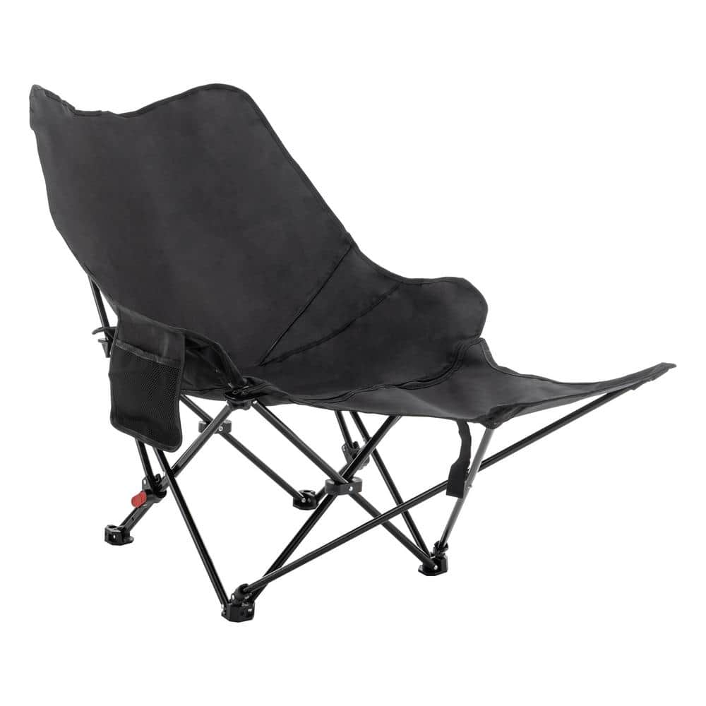 THROOT Folding Camp Chair Max Up to 265 lbs. Reclining Camp Chair with ...