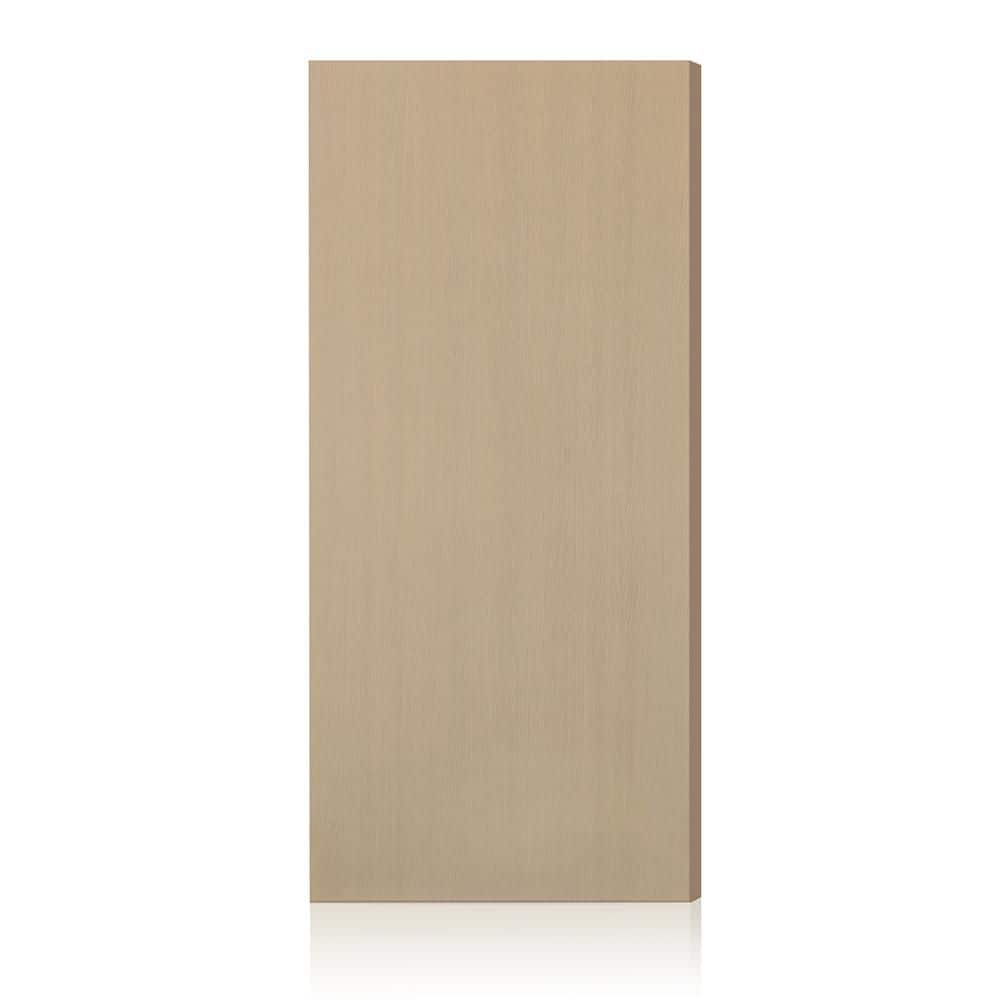 CALHOME 42 in. x 96 in. Oak Texture Flush Hollow Core Composite ...