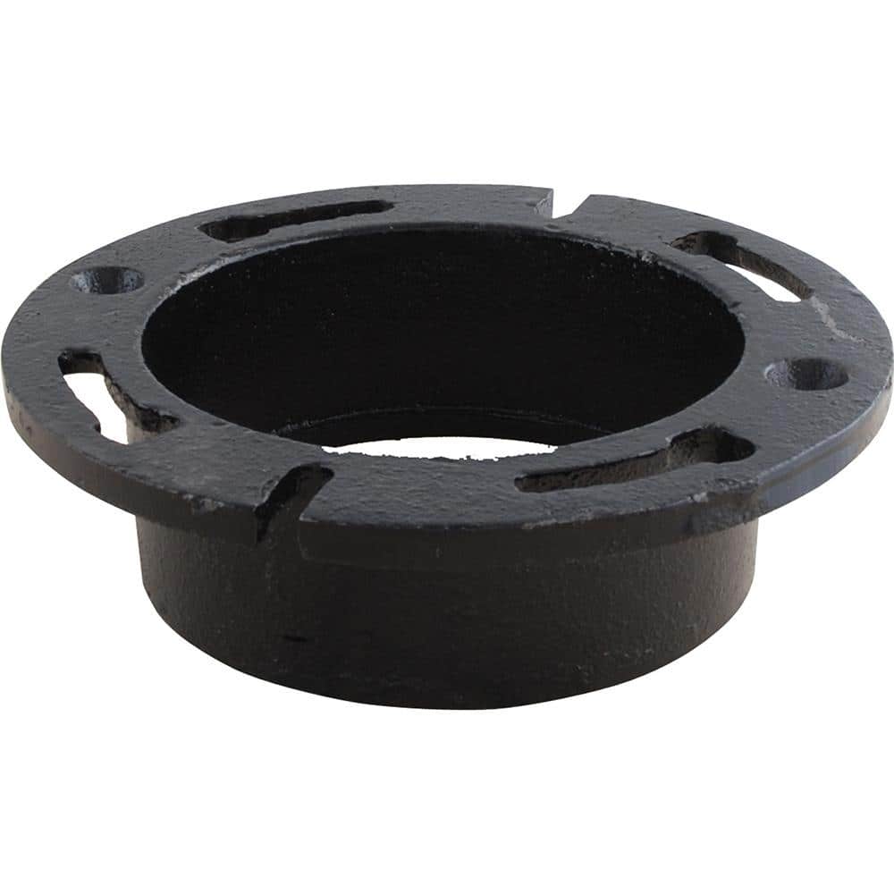 4 in. x 2 in. Cast Iron Closet Collar 610 SP391-2 - The Home Depot