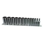Stanley 1/2 in. Drive SAE Deep Impact Socket Set (11-Piece) 97-125