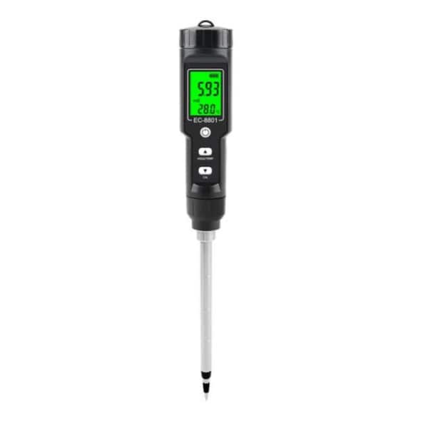 ITOPFOX Digital Waterproof Soil Tester, Conductivity Meter, Sensor ...