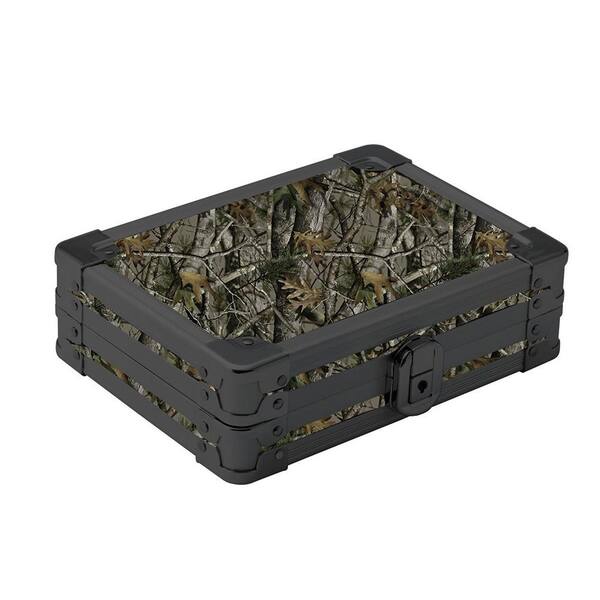 Vaultz Locking Mini Utility Box, Next Camo Vista-VZ03489 - The Home Depot