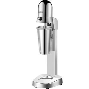 VEVOR 0.7 qt. Milkshake Maker Stainless Steel Electric Milkshake Maker ...