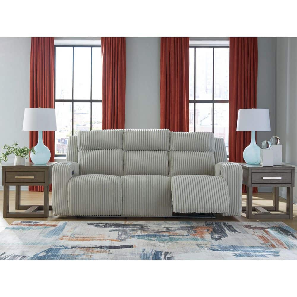 Signature DESIGN BY ASHLEY Broad Cove 89 in. Track Arm Polyester ...