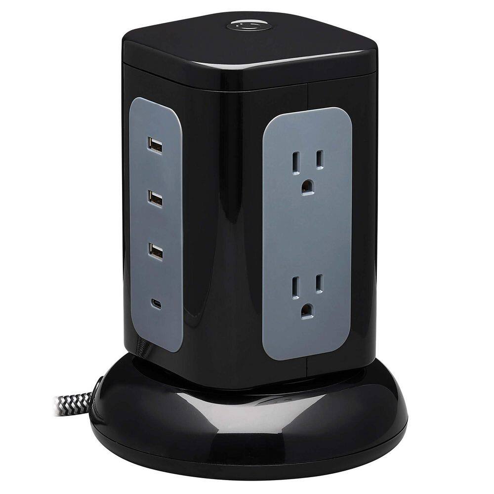 Tripp Lite by Eaton Protect It 8 ft. 6-Outlet Tower Surge Protector ...