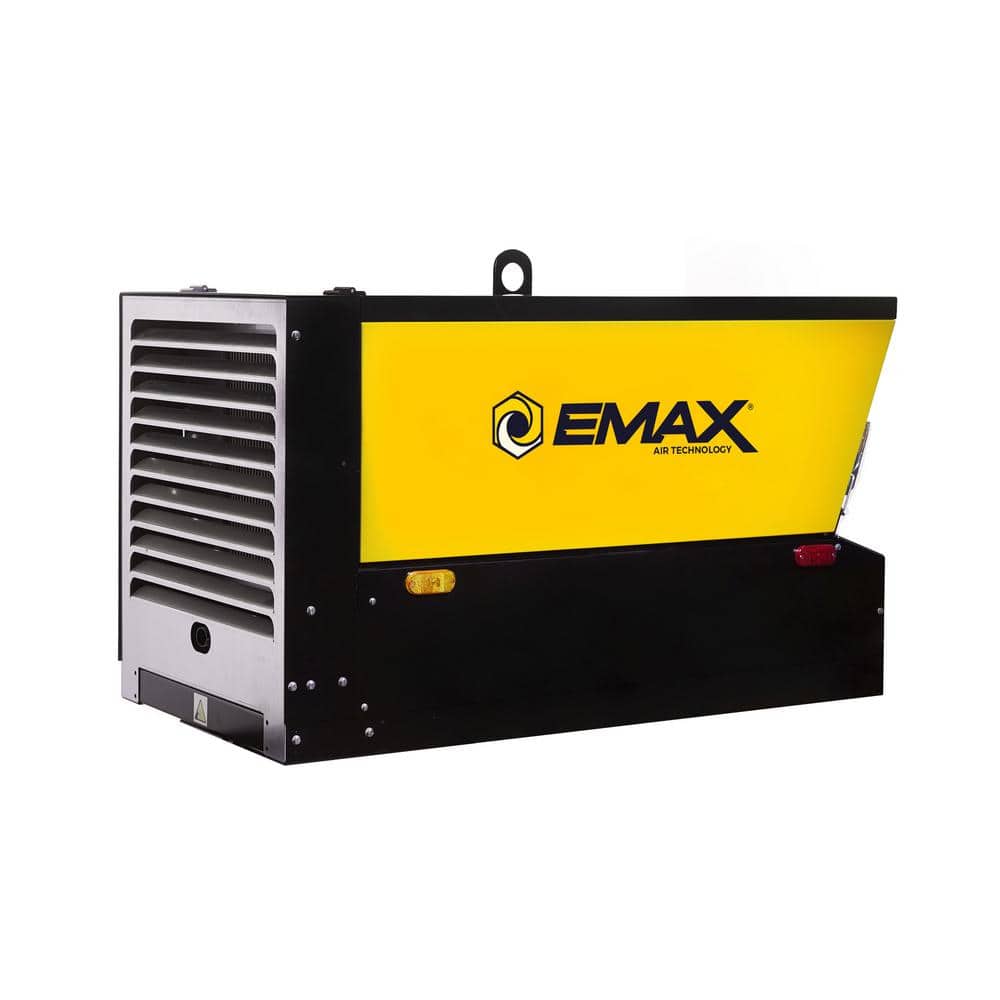 EMAX Stationary 24HP Kubota turbo Diesel Driven 90 CFM Rotary Screw Air ...