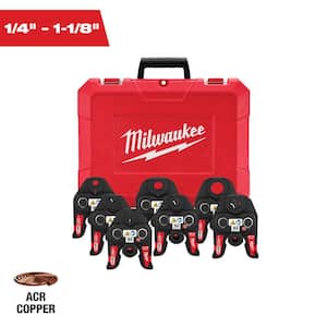 Milwaukee 1/4 in. - 1-1/8 in. ZoomLock MAX Press Jaw Kit for M12 FORCE ...