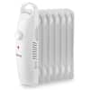 Karl home 600-Watt Electric Oil-Filled Radiator Space Heater in White ...