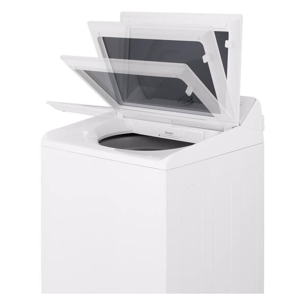 LG 5.0 cu.ft. SMART Top Load Washer in Alpine White with TurboWash ...