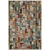 Mohawk Home Iola Multi 5 ft. 3 in. x 7 ft. 10 in. Geometric Area Rug ...