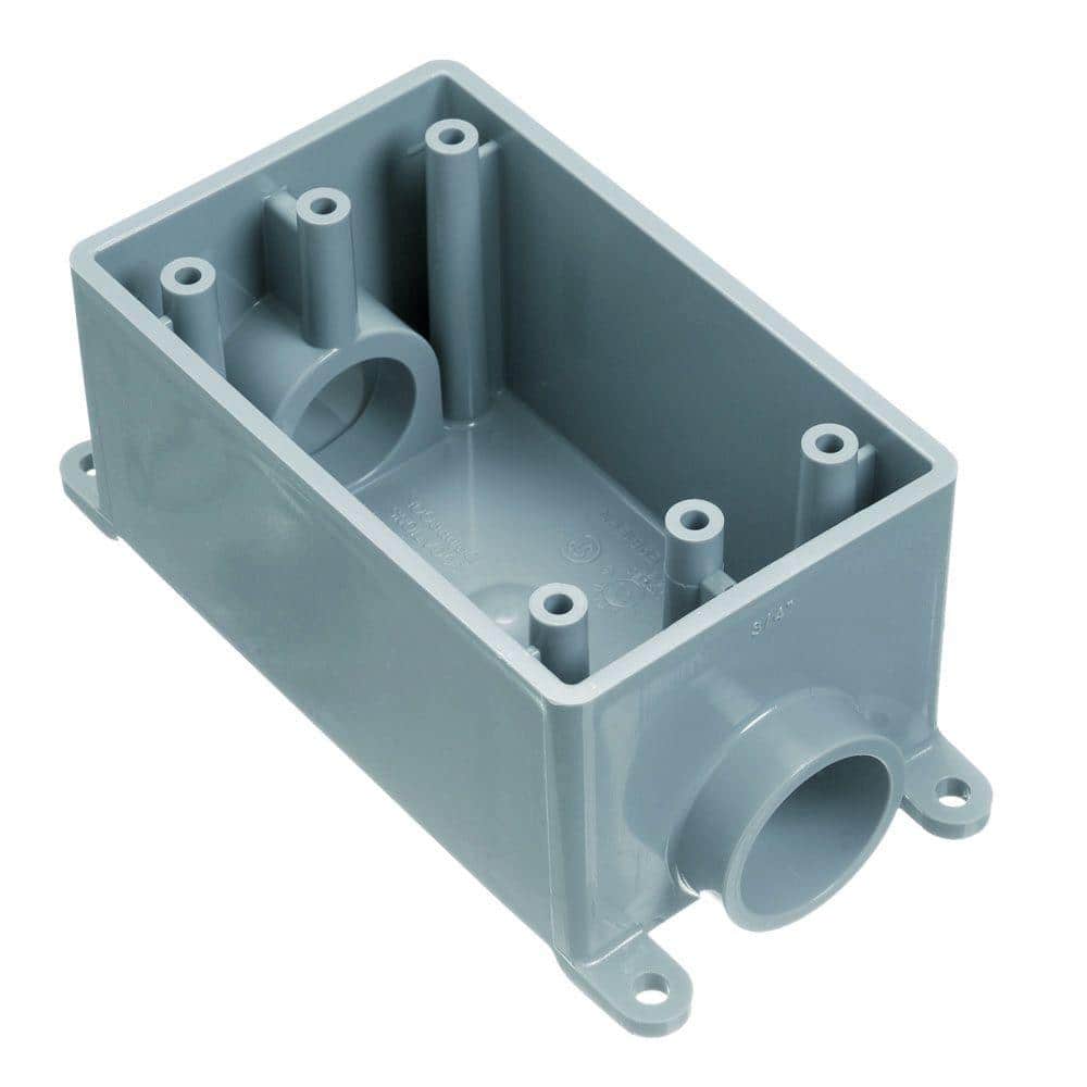 Reviews for Carlon 1-Gang 19 cu. in. 1/2 in. PVC Type FSC FS Box ...