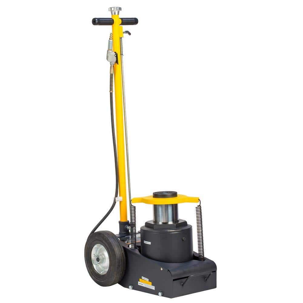 Omega Lift 100-Ton Capacity Black Air/Hydraulic Axle Jack 23991 - The ...