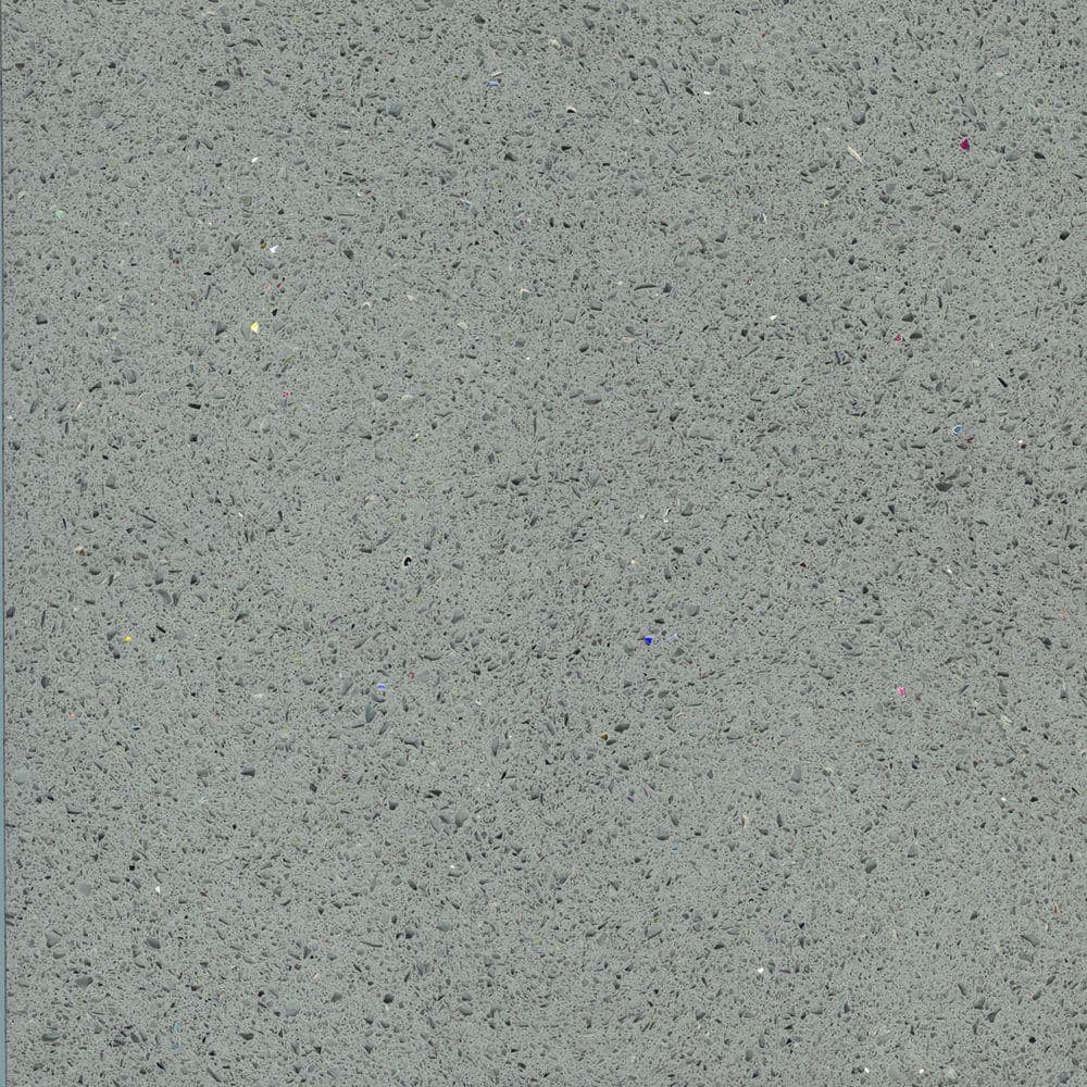 LG Hausys Viatera 2 in. Quartz Countertop Sample in Lunar Ice LG-Q3103 ...
