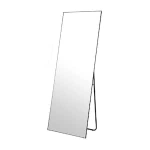 23 in. W x 65 in. H Rectangle Framed Floor Standing Mirror, Wall Mirror ...