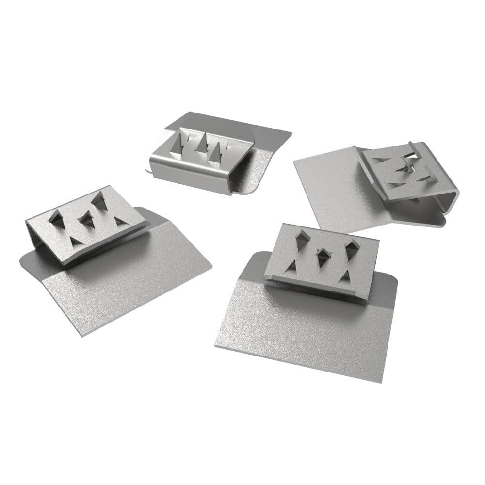 Veranda Vinyl Fence Post Top and Rail Connection Clips 73025691 - The ...