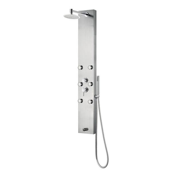 PULSE Showerspas Monterey 6-Jet Shower System with Handheld Shower in ...