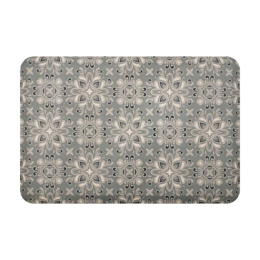 Bungalow Flooring Sole Comfort Anti-Fatigue Mat, Boho Medallions ...