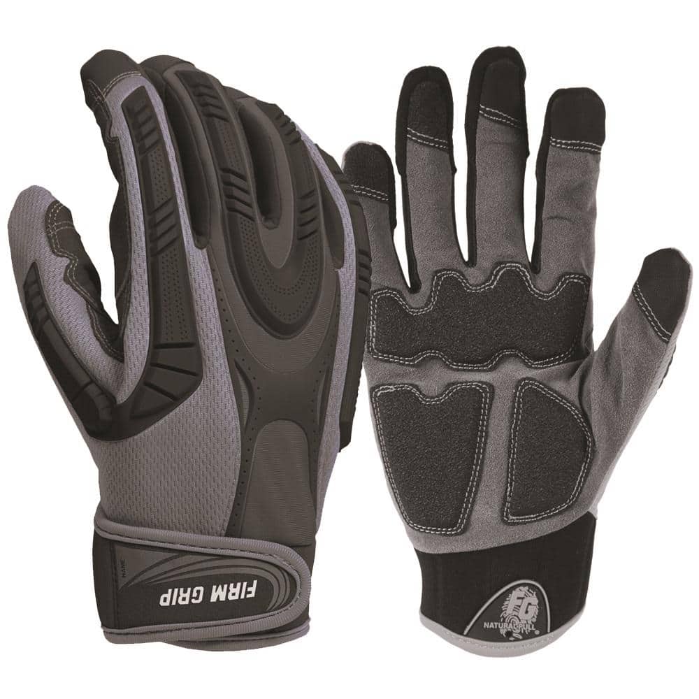 FIRM GRIP Pro Protect Heavy Duty Large Gloves with Touchscreen 55227-06 ...