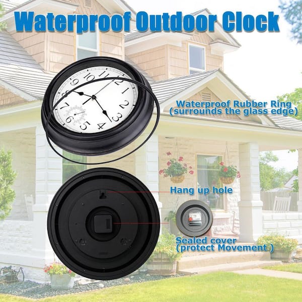 Large Outdoor Clocks Waterproof Waterproof Outdoor Pool Clocks