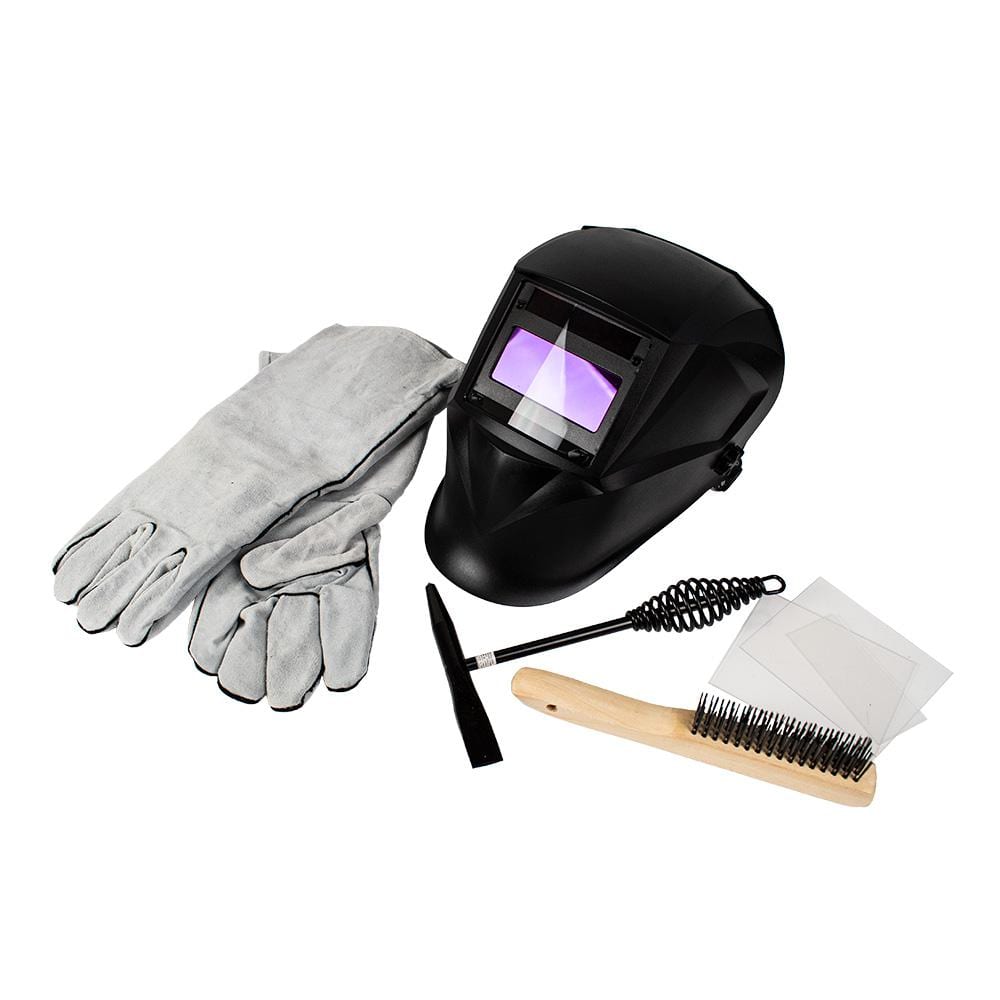 RIDGID Welder Accessories Start Up Kit (ADF Helmet, Gloves, Wire ...