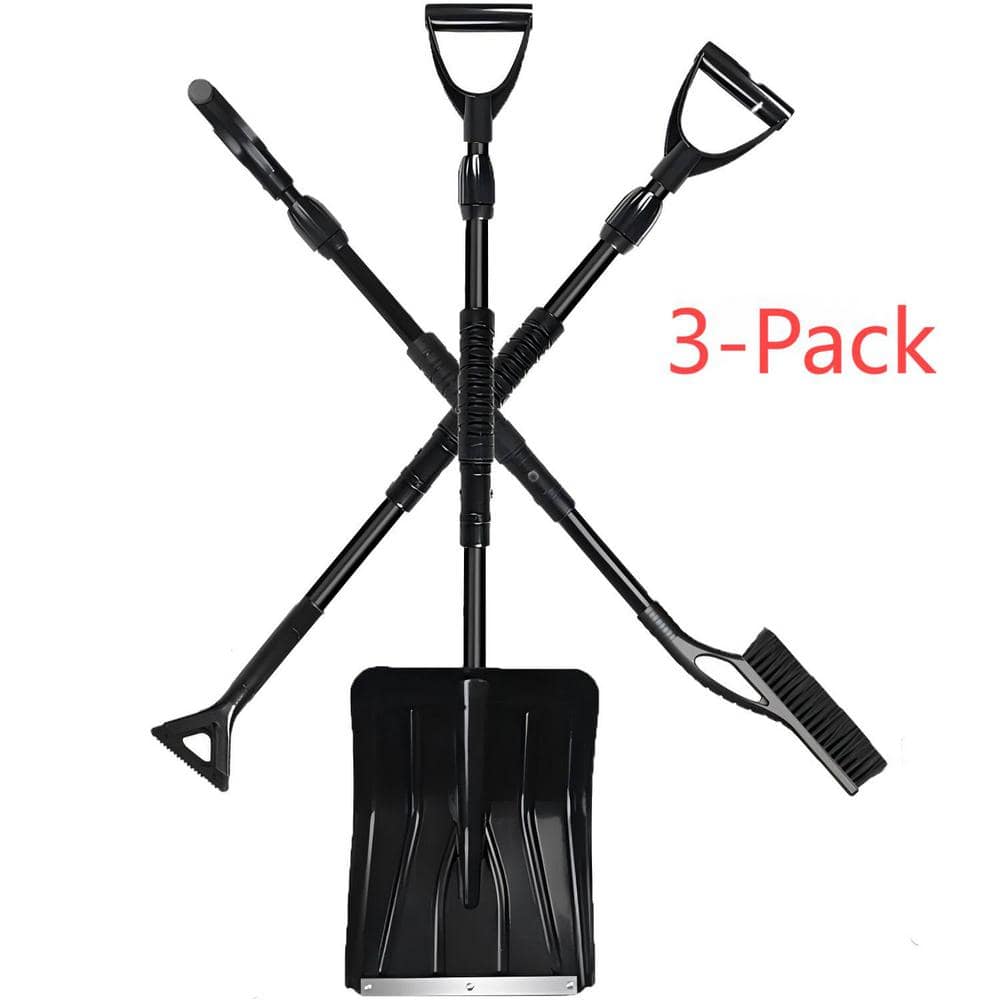 Cisvio 39.37 in. Aluminum Handle (3-Piece Package), Versatile ...