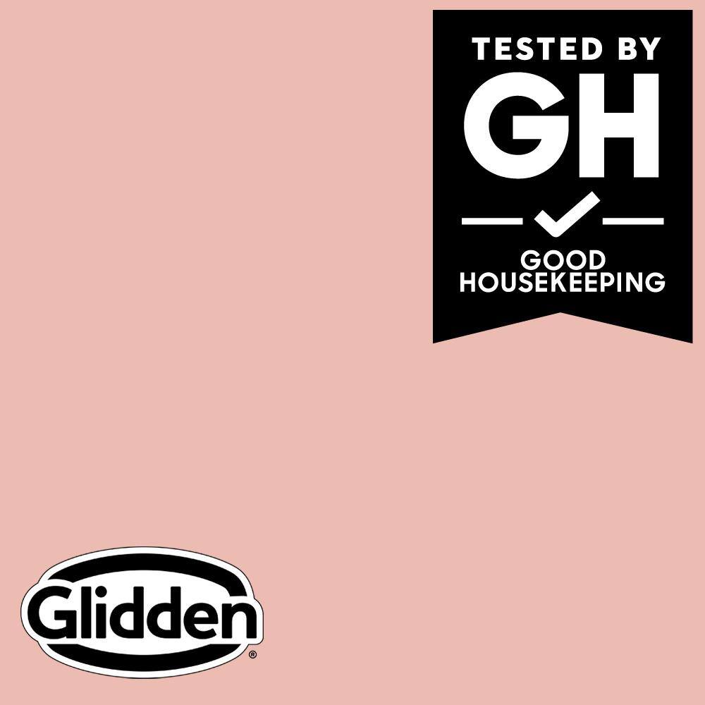 Glidden Premium 5 gal. PPG1064-4 Peach Beige Eggshell Interior Latex ...