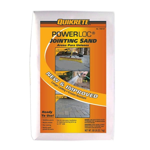 Quikrete 50 lb. PowerLoc Jointing Sand 115047 - The Home Depot