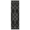 BALTA Clara Black 2 ft. x 7 ft. Runner Rug 3003836 - The Home Depot
