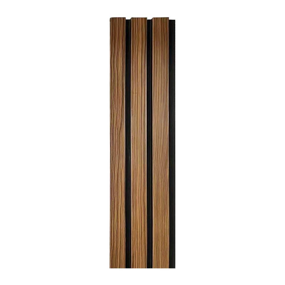 Ejoy 94.5 in. x 4.8 in. x 0.5 in. Acoustic Vinyl Wall Cladding Siding ...