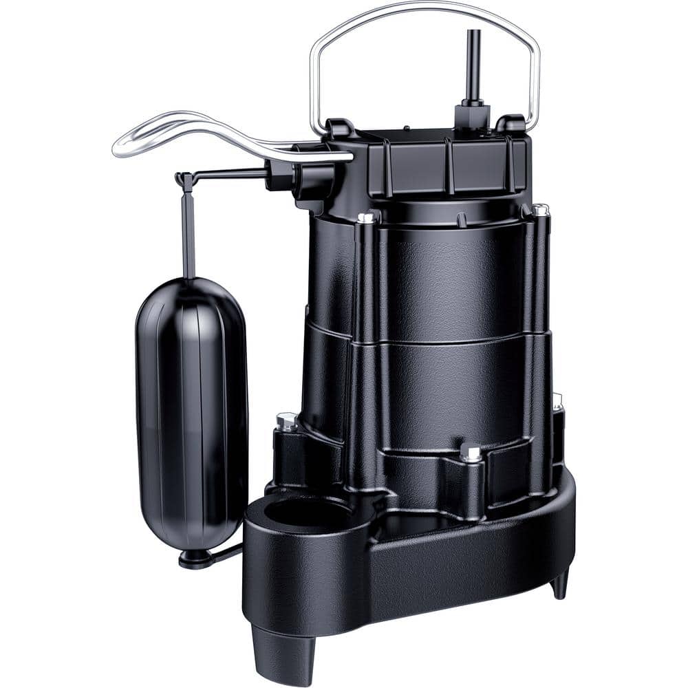 LEO 1/3HP 115-Volt/60HZ effluent pump USE25 - The Home Depot