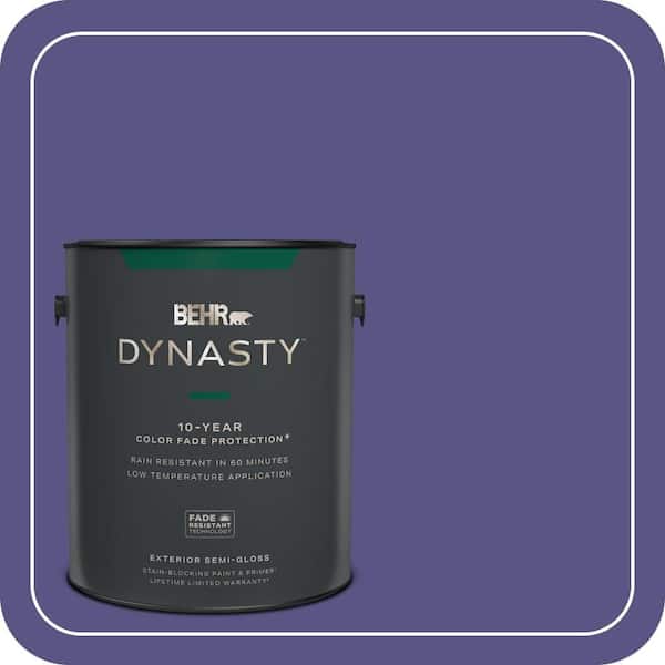 BEHR DYNASTY 1 gal. #PPU16-01 Aurora Splendor Semi-Gloss Exterior Stain ...