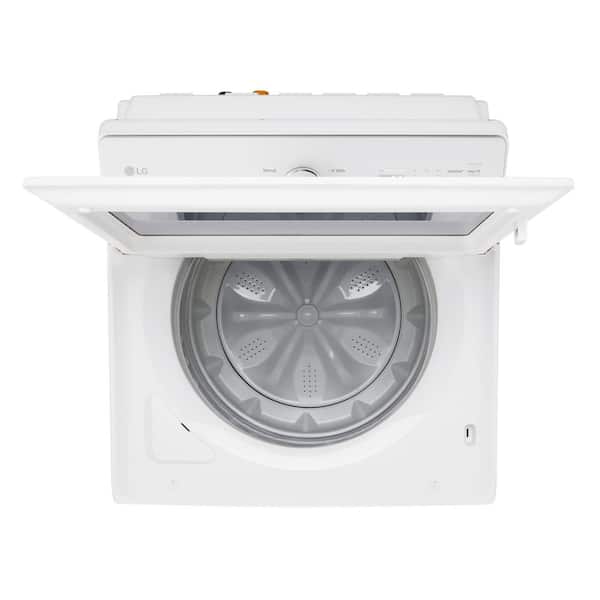 LG 5.0 cu.ft. SMART Top Load Washer in Alpine White with TurboWash ...