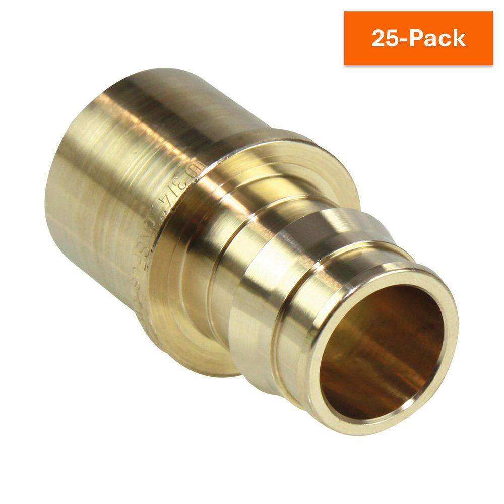 Uponor ProPEX 3/4 in. PEX-A Expansion Barb x 3/4 in. Copper Lead-Free ...