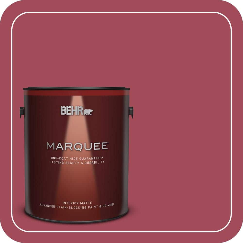BEHR MARQUEE 1 gal. #130D-6 Sweet Spiceberry Matte Interior Paint ...