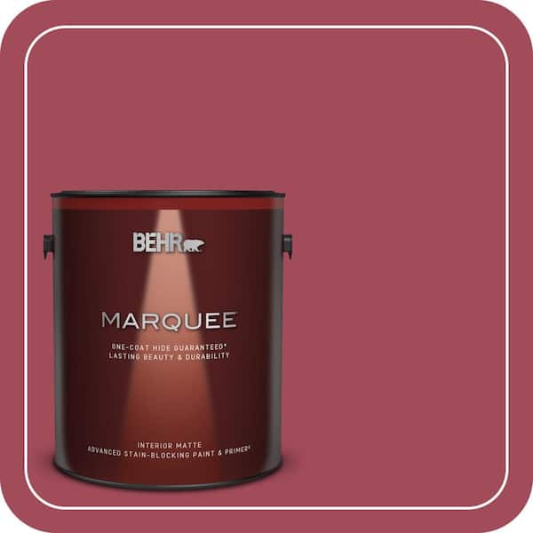 BEHR MARQUEE 1 gal. #130D-6 Sweet Spiceberry Matte Interior Paint ...