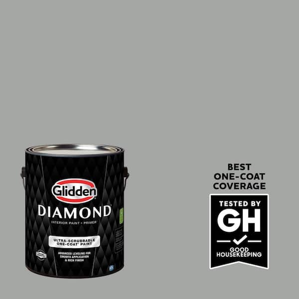 Glidden Diamond 1 gal. PPG1010-4 Stepping Stone Ultra-Flat Interior ...