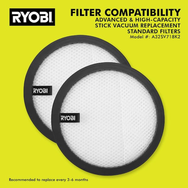 RYOBI ONE+ HP 18V Cordless High-Capacity Stick Vacuum Kit with 4.0 Ah ...