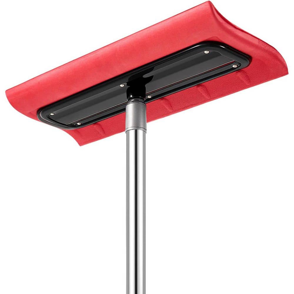 Misopily 20 ft. Stainless Steel Handle Roof Rake EVA Foam Head ...